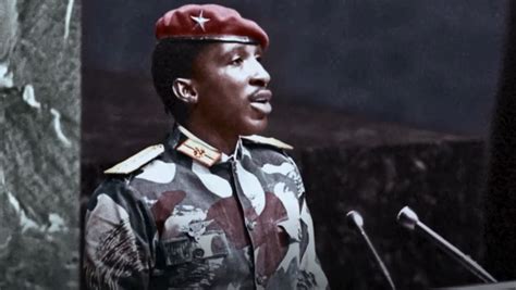 On This Day In 1987 Burkina Fasos Pan African President Thomas