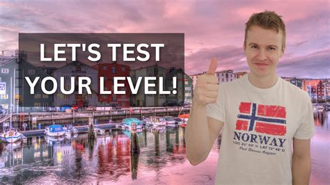 Test Your Level In Norwegian