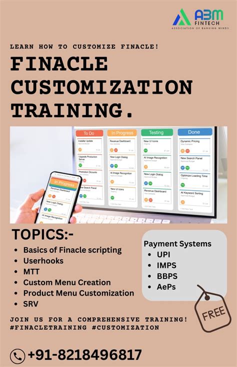 Abm Fintech Pvt Ltd On Linkedin Unlockfinaclecustomization Abmfintechtraining Fintecheducation