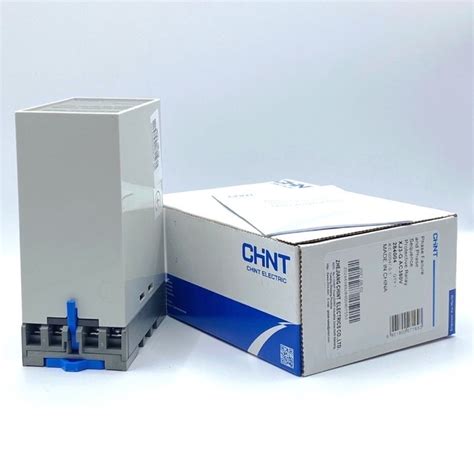 Bộ Rơ Le Bảo Vệ Chống Mất Pha Xj3 G Chint 380v TẶng KÈm ĐẾ Chính Hãng Rơ Le Bảo Vệ động Cơ 3