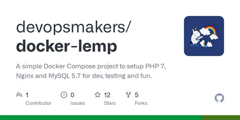 GitHub Devopsmakers Docker Lemp A Simple Docker Compose Project To Setup PHP Nginx And