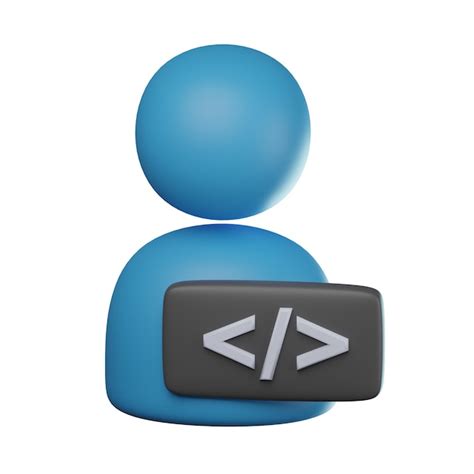 Premium Photo 3d Programmer Illustration