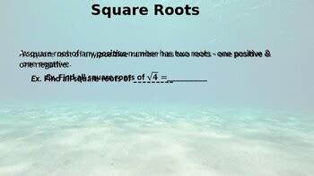 Day Simplifying Radicals PPT By Keep It Integrated TPT