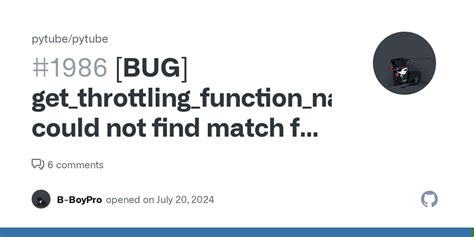 Bug Getthrottlingfunctionname Could Not Find Match For Multiple