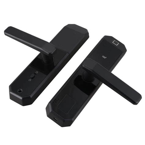 Fingerprint Lock Smart Card Digital Code Electronic Door Lock Home Security Mortise Lock Wire