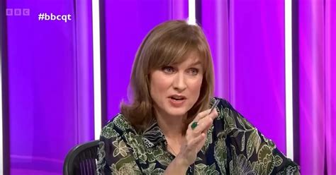 Fiona Bruce Explains Mystery Black Eye As She Hosts Bbcs Question