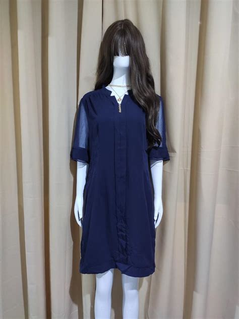 Korean Denim Dress Womens Fashion Dresses And Sets Dresses On Carousell