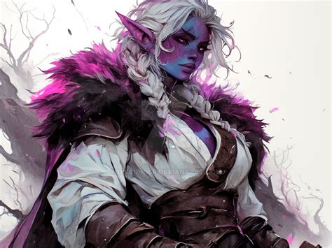 Drow Female Rogue Warrior Fantasy Dnd Epic Art Hd By Dissunder On Deviantart