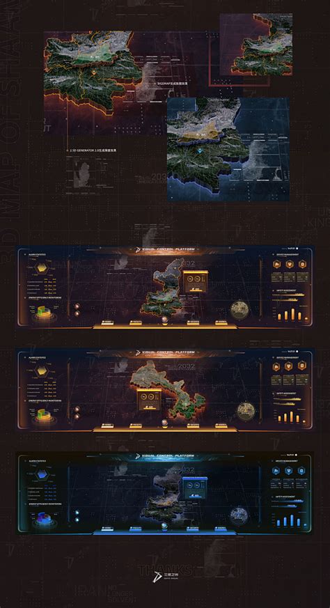 可视化质感三维地图分享