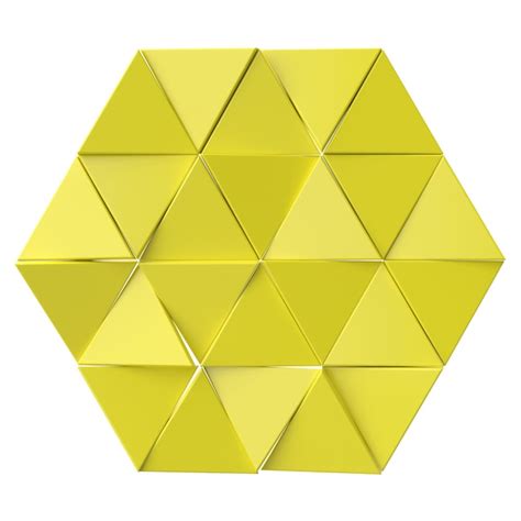 Premium Photo Random Triangle Shape 3d Decoration