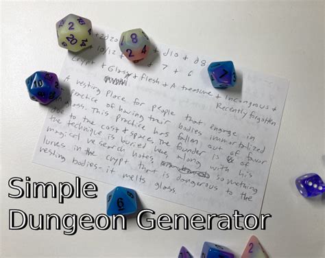 Simple Dungeon Generator By Orchidrabbit
