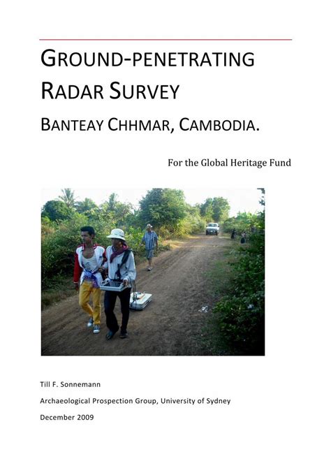 Pdf Ground Penetrating Radar Survey Dokumen Tips