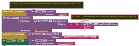 I Cant Save Canvas To Phone Gallery Mit App Inventor Help Mit App Inventor Community