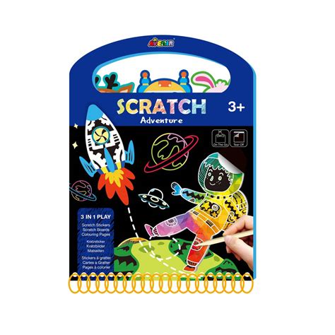 Avenir Scratch Adventure Scratch Book Hobbycraft