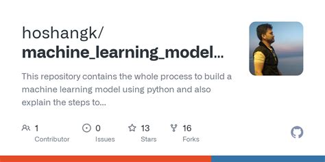 Github Hoshangkmachinelearningmodelusingflaskwebframework