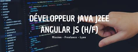 Développeur Java J2ee Angular Js Hf Insitoo Lyon Mission
