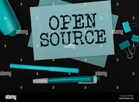 Text Showing Inspiration Open Source Conceptual Photo Denoting