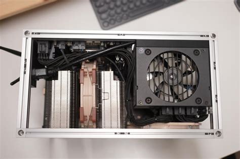 13 6l Custom Itx Case With Nh D15 R Sffpc