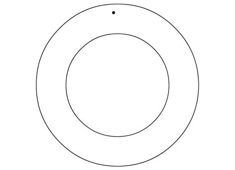 Wreath Printable Template