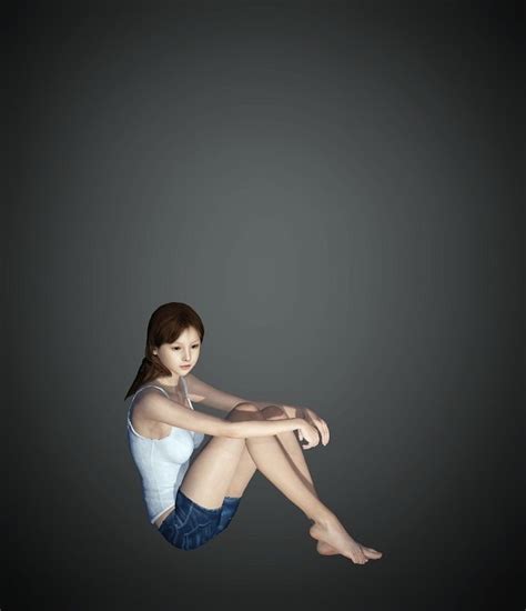 Unity Digital Human Hs Free D Model Animated Rigged Cgtrader