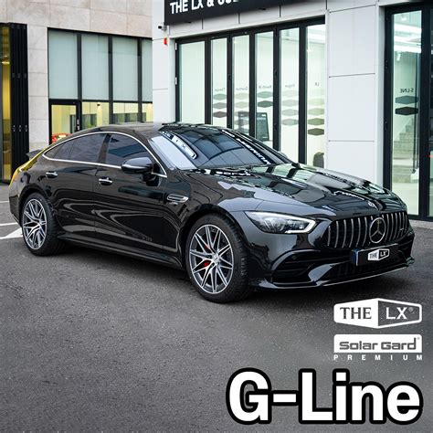 더엘엑스 솔라가드 프리미엄 본점 ⠀ 라미네이트 블루의 매력적인 컬러를 자랑하는 G Line ⠀ 메탈 하이브리드 필름으로 높은 열 차단 성능과 프라이버시 차단 기능을 더한