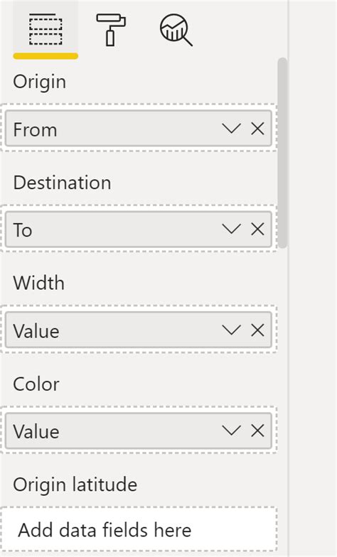Powerbi How To Get Arrowhead In A Flow Map Made Using Power Bi