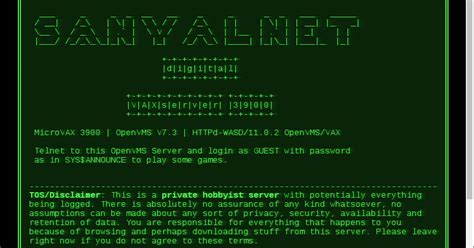 Install Wasd Openvms Web Server A Simple Minimal Server