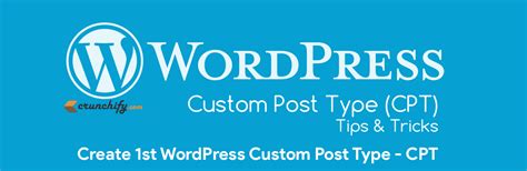 How To Create Wordpress Custom Post Type Cpt And Taxonomy Hello