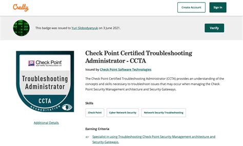 Check Point Certified Troubleshooting Administrato Check Point