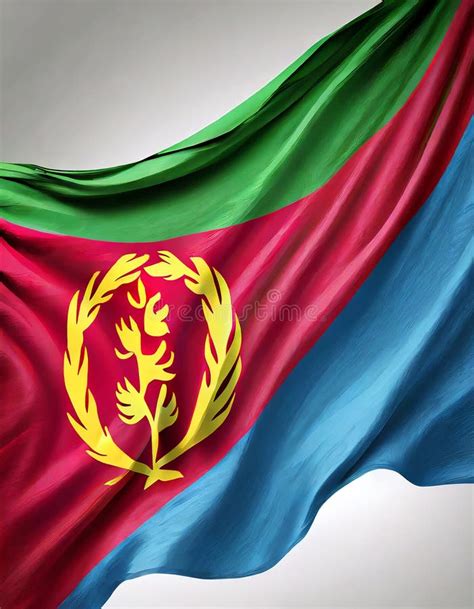 Waving National Flag Of Eritrea Stock Illustration Illustration Of Eritrea Abstract 300314051
