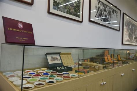 展厅展示 苏州姜思序堂国画颜料有限公司