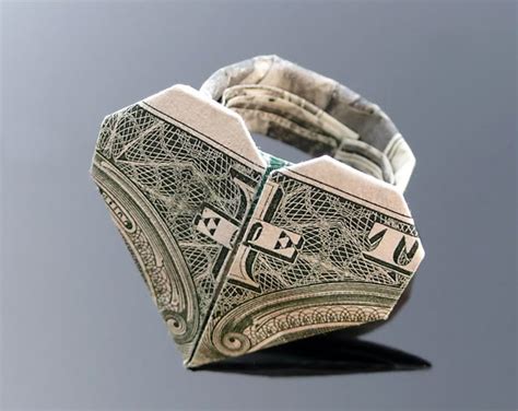 Easy Dollar Bill Origami Ring Fold Your Way To Creative Expression