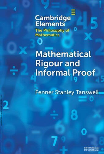 Mathematical Rigour And Informal Proof Pdfepub Version Controses Store