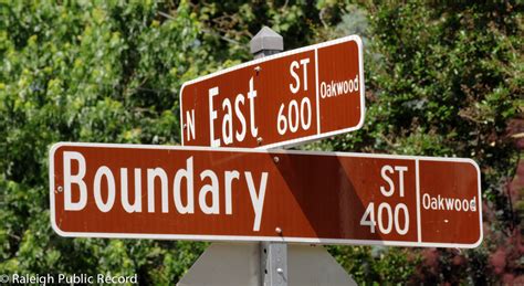 Brown Road Signs