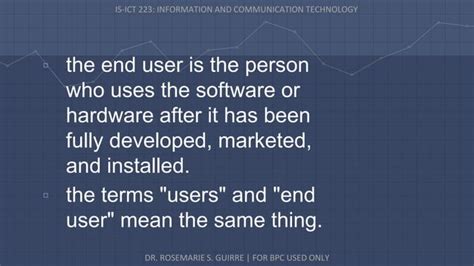 End User Database Ppt