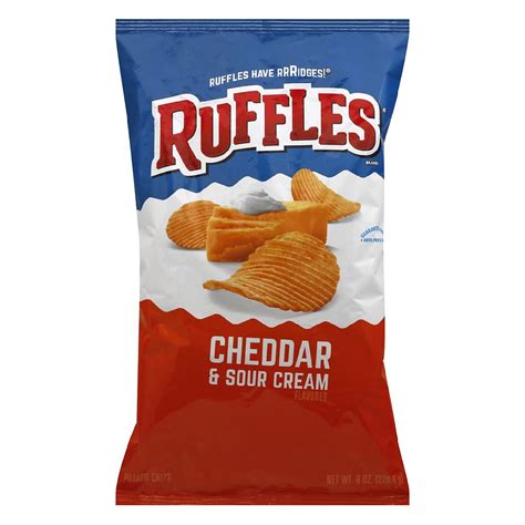 Ruffles Cheddar Sour Cream Cheddar Sour Cream Walgreens