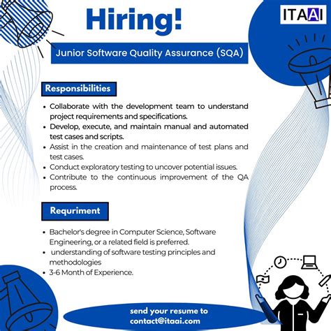 Itaai On Linkedin Sqa Qaengineer Softwareqa Softwartesting