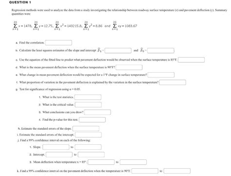 Solved Regression Methods Were Used To Analyze The Data From Chegg