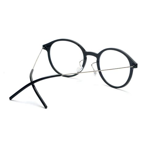 Титановая круглая оправа для очков без винта для мужчин и женщин 6527 дополнительный светильник