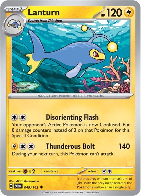 Wat Is Lanturn 049 142 Uit Stellar Crown Waard Pokemonkaart Nl