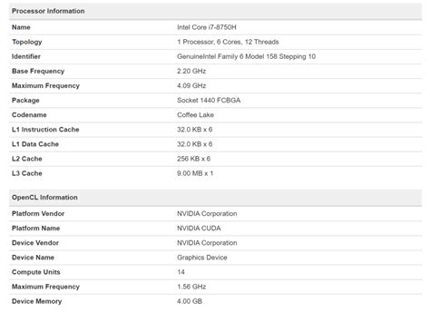 เผยข้อมูลที่คาดว่าน่าจะเป็น NVIDIA GeForce GTX 2050 หรือ GTX 1150(Ti ...