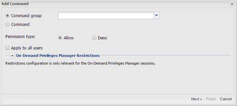 Ssh Commands Access Control