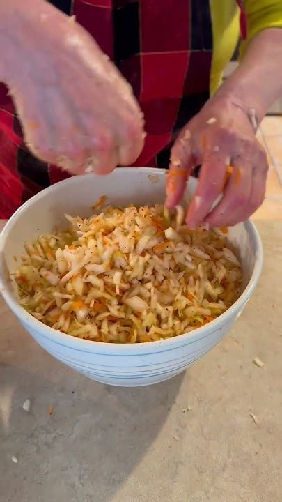 Квашенная капуста вкусная и хрустящая лёгкая в приготовлении квашенаякапуста ферментация