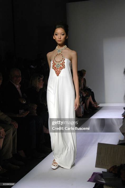Anne Watanabe Wearing Diane Von Furstenberg Spring 2006 News Photo