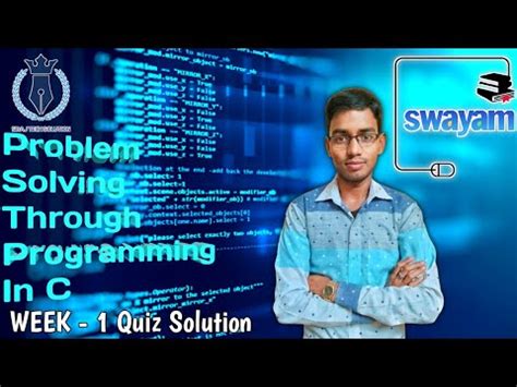 NPTEL Problem Solving Through Programming In C Week Quiz Assignment Solution SIRAJ TECH