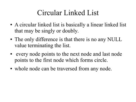 Double Linked List Pdf