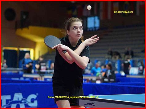 Équipement Daria Vasilenka Pingsunday