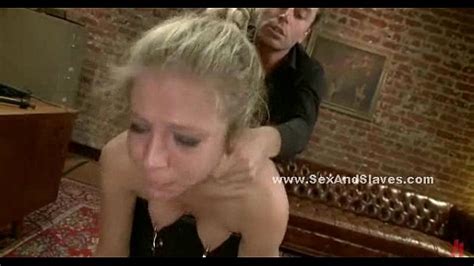 Blonde Sex Slave Gets In Her Damp Cunt While Being Tied Up Xxx Mobile