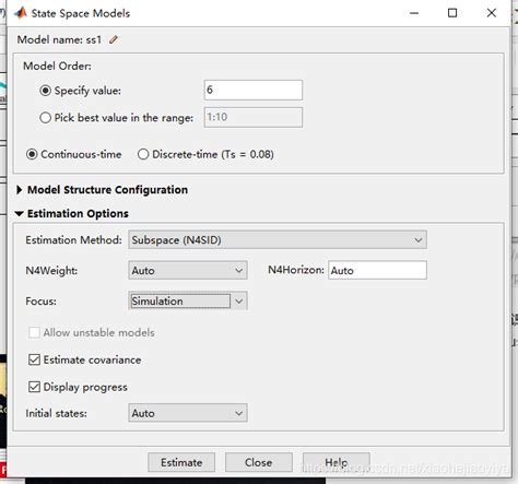 【控制理论】【matlab】利用system Identification App辨识对象模型 Csdn博客