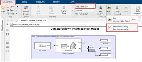 send and receive mavlink packets on jetson boards matlab and simulink